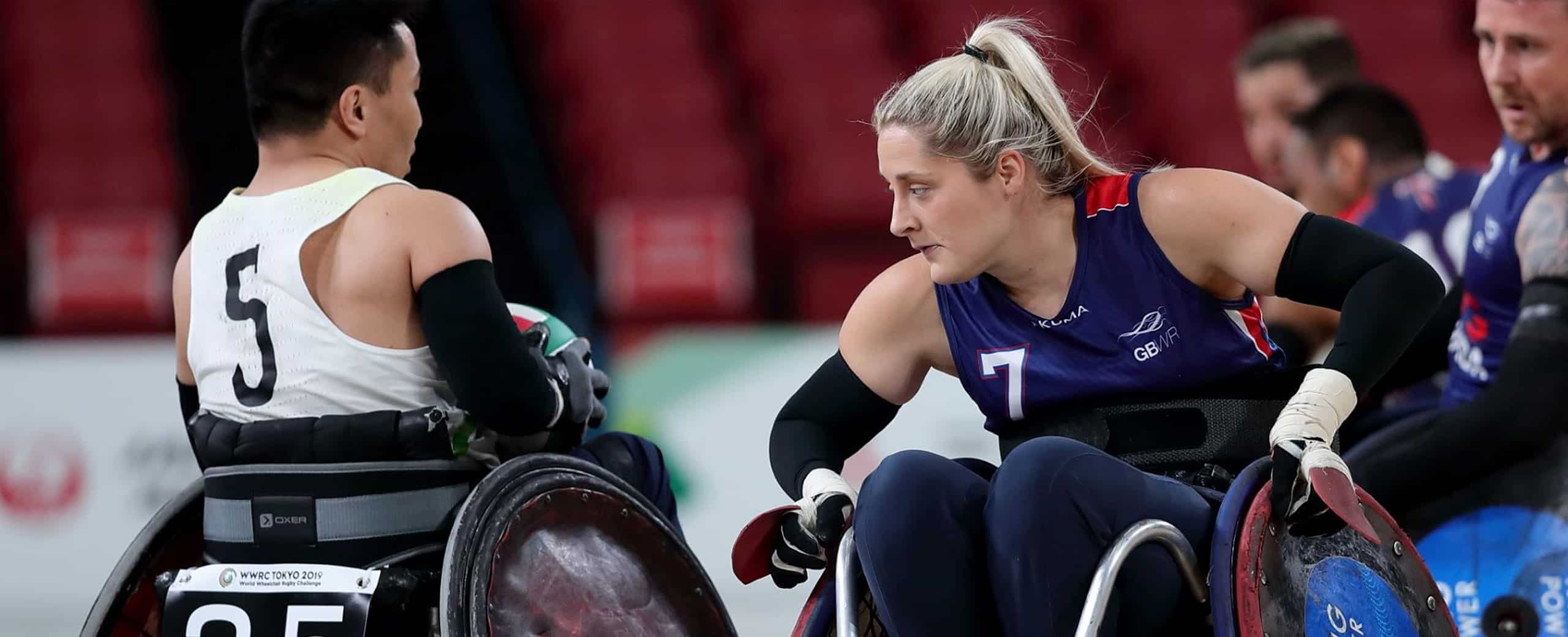 Kylie Grimes | The Paralympic Rugby Legend | Defender